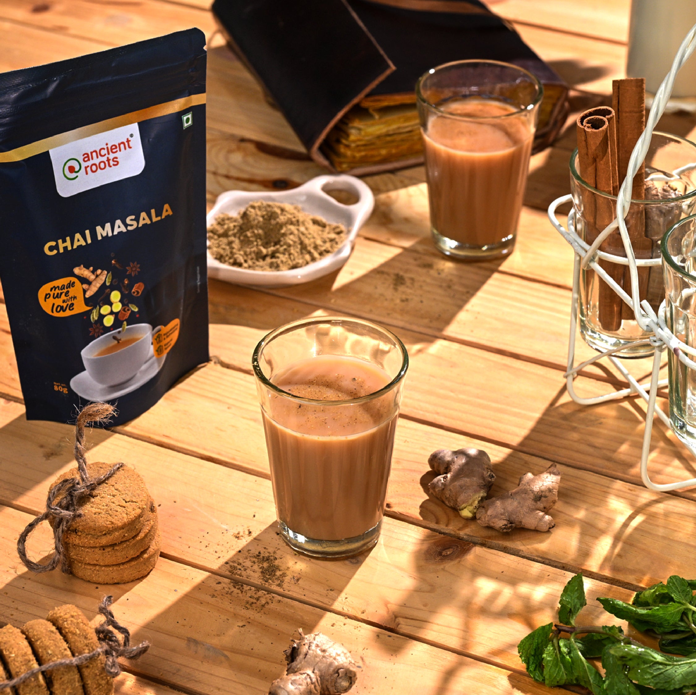 Shop Natural Chai Masala Online - Natural Tea Masala – Ancient Roots India