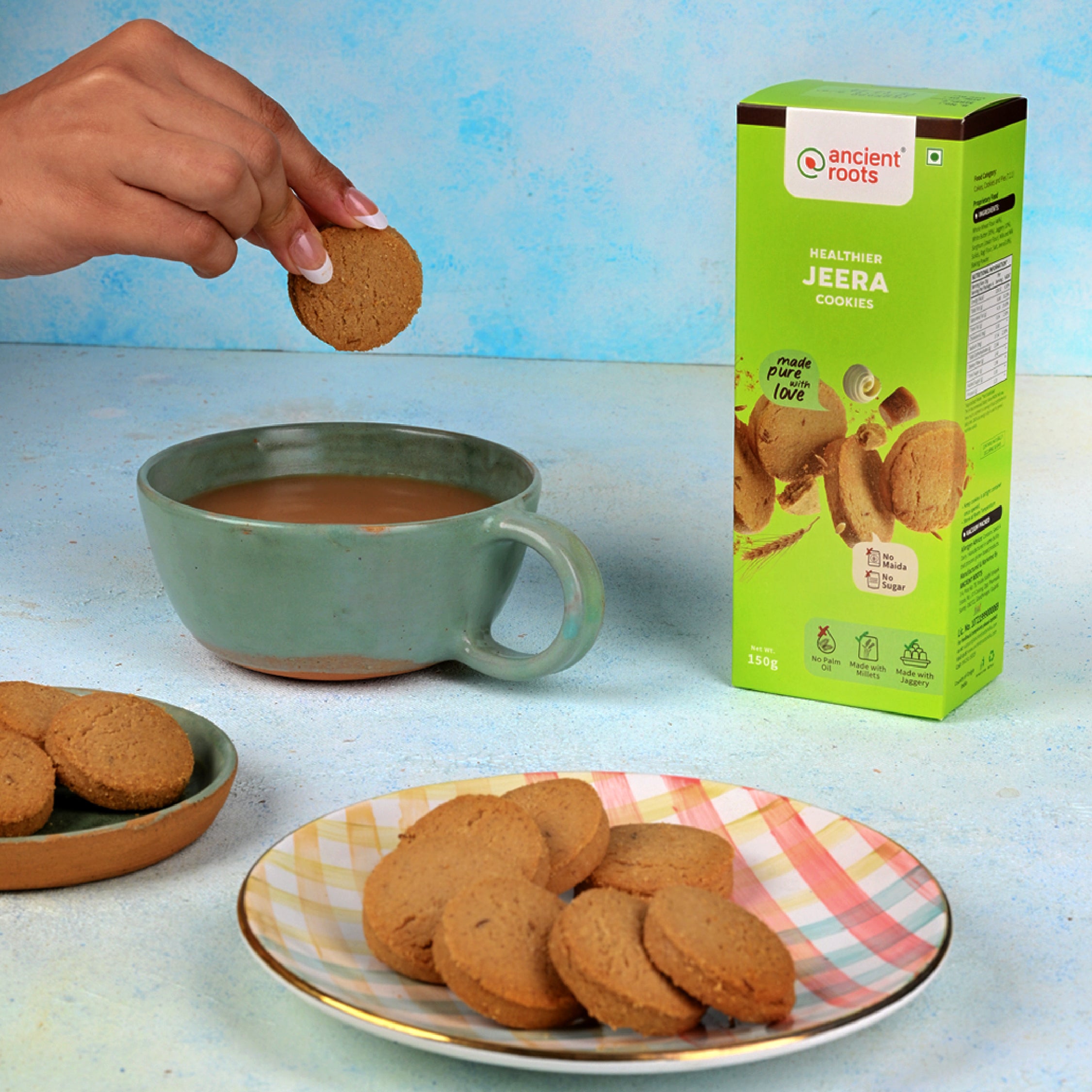 Shop Healthy Jeera Cookies Online - Ancient Roots – Ancient Roots India